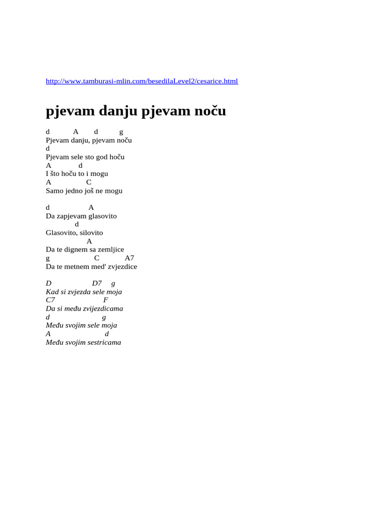 AKORDI UKULE GITARA | PDF