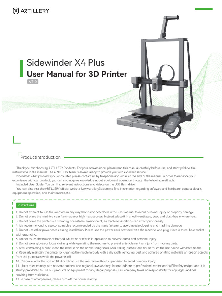 Sidewinder X4 Plus User Manual | PDF | Manufactured Goods