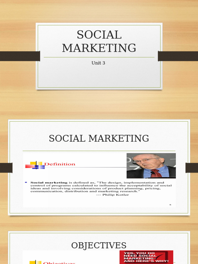 SRM Social Eng - Social Marketing Unit 3 | PDF