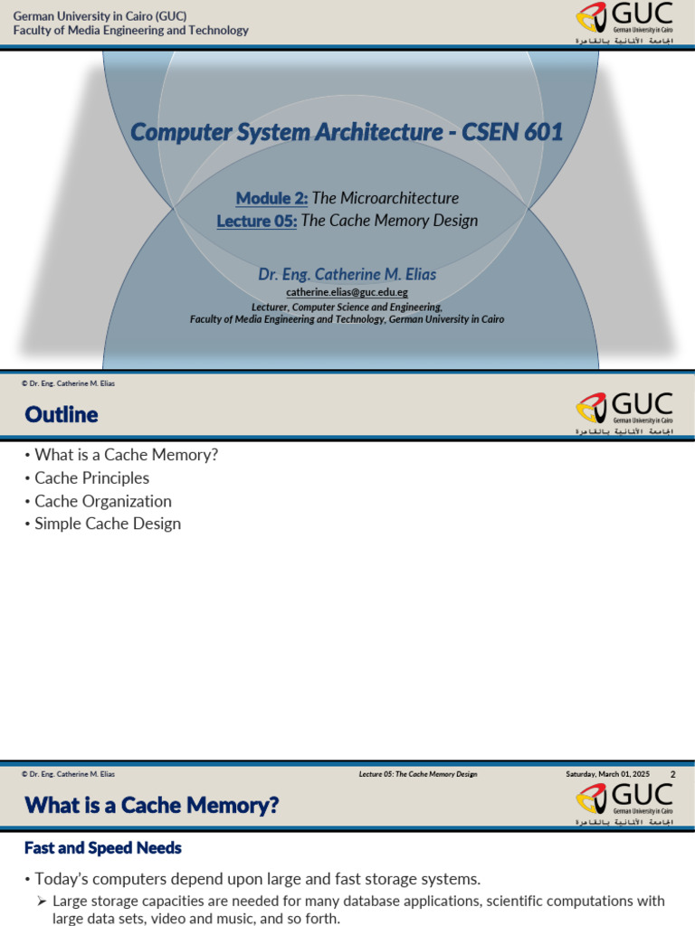 GUC_174_65_52470_2025-03-03T09_26_52 | PDF | Random Access Memory | Cpu Cache