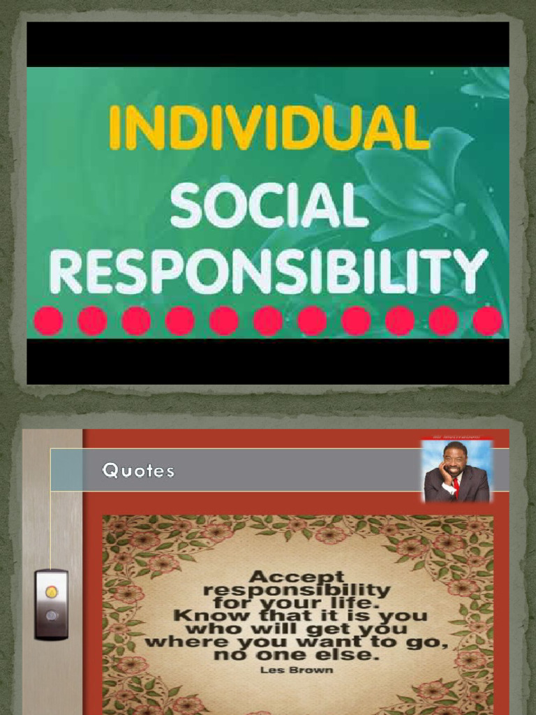 Benefits of Social Responsibility | PDF