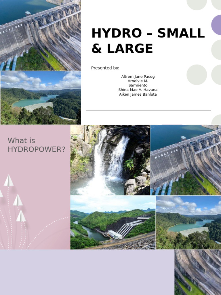 Hydro Small and Large | PDF | Hydroelectricity | Power Station