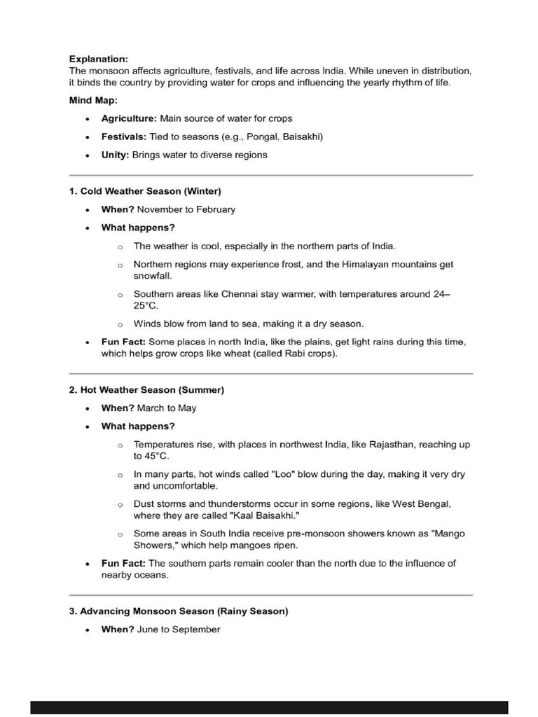 Geography Ch 4-Notes | PDF
