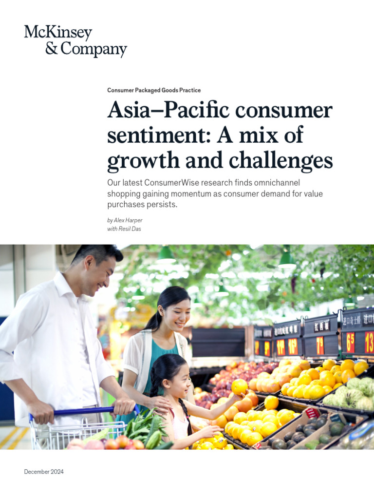 Asia Pacific Consumer Sentiment A Mix of Growth and Challenges | PDF ...