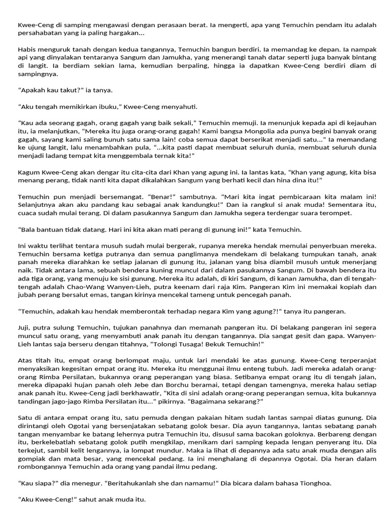 Memanah Rajawali Episode 026 | PDF