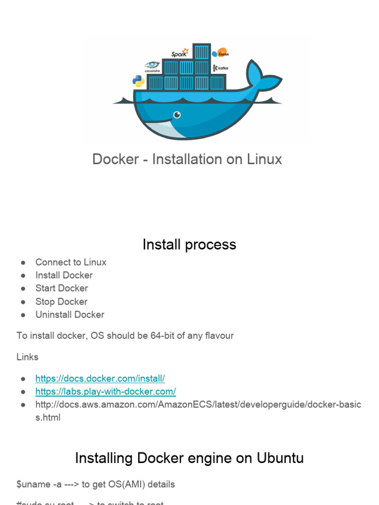 11 - Docker Installations On Linux | PDF | Sudo | Software Repository