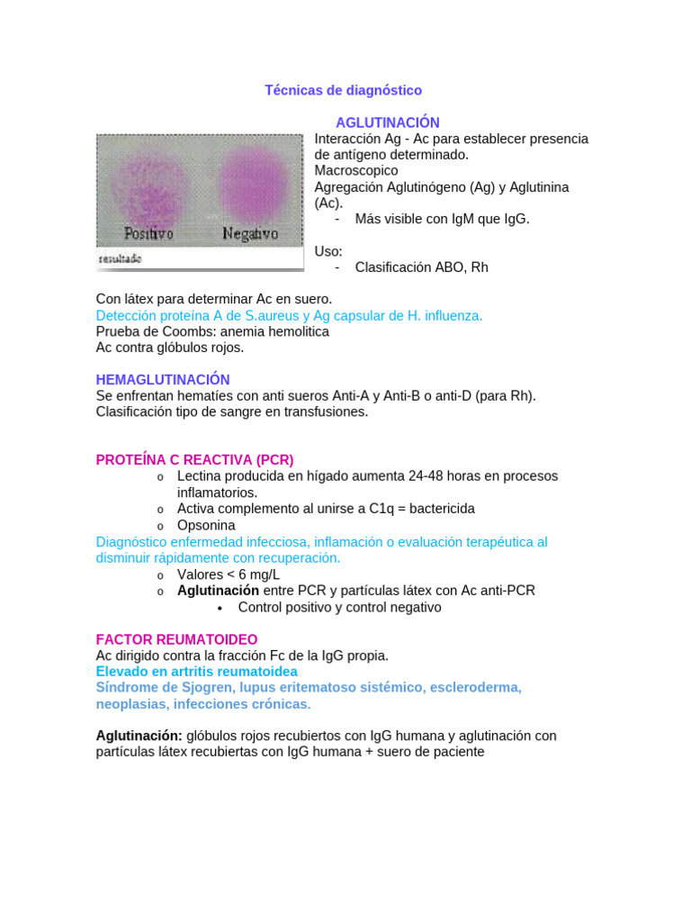 Técnicas de Diagnóstico | PDF | Anticuerpo | Elisa