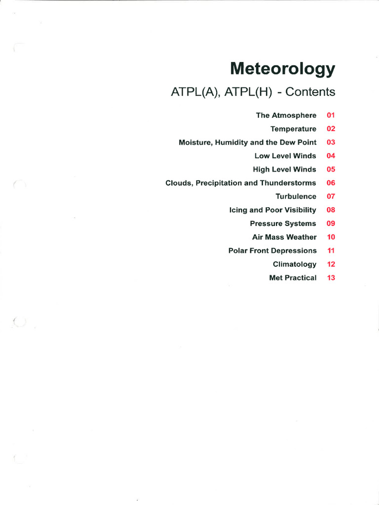 Meteorology | PDF