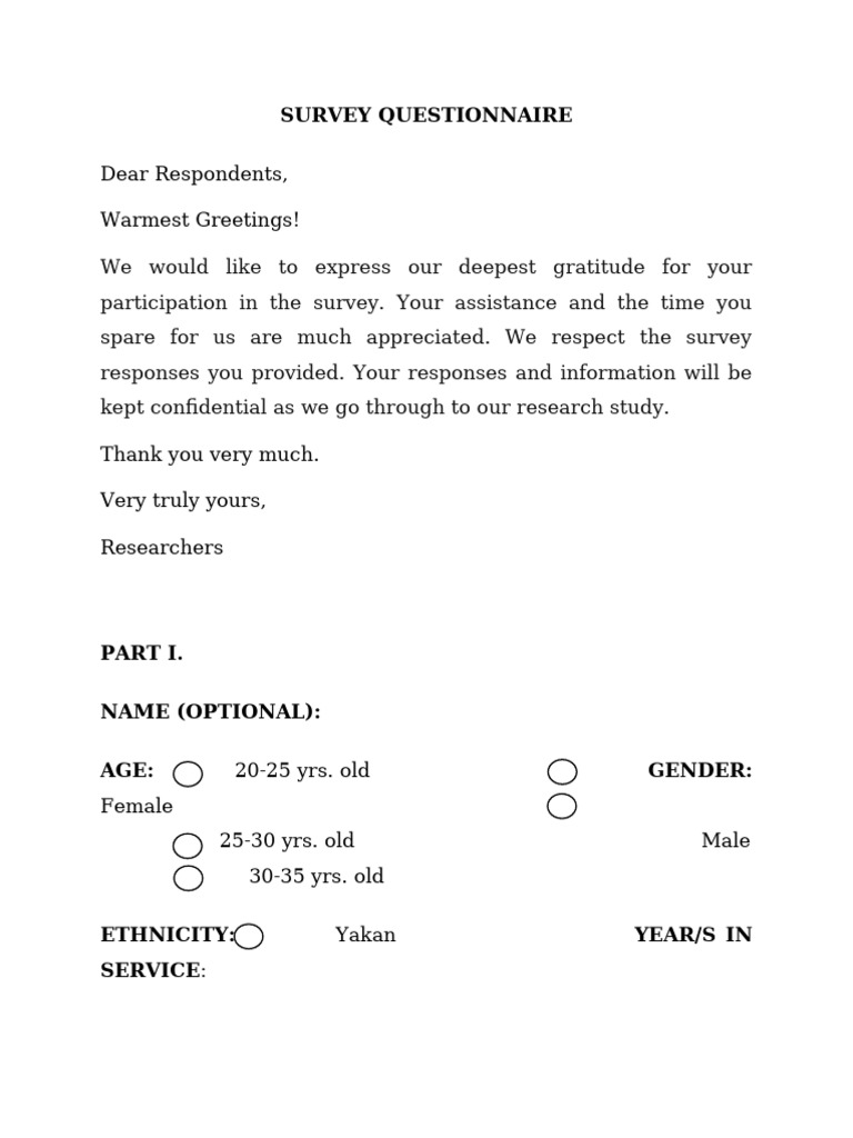 Philippine Mother Tongue Survey Questionnaire | PDF