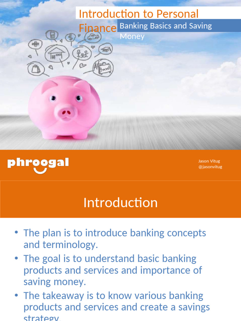 Personal Finance: Banking Basics Guide | PDF | Credit Card | Banks