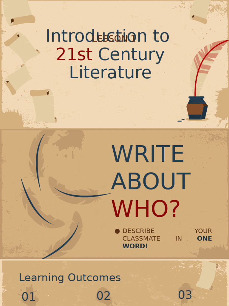 21st Century Lesson Discussion 1 | PDF | Poetry | Written Communication