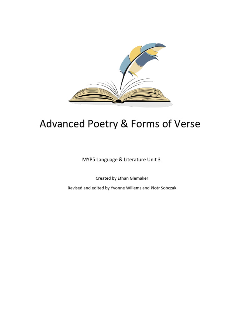 Advanced Poetry & Forms of Verse (Poetry Anthology) | PDF | Poetry | Ballad