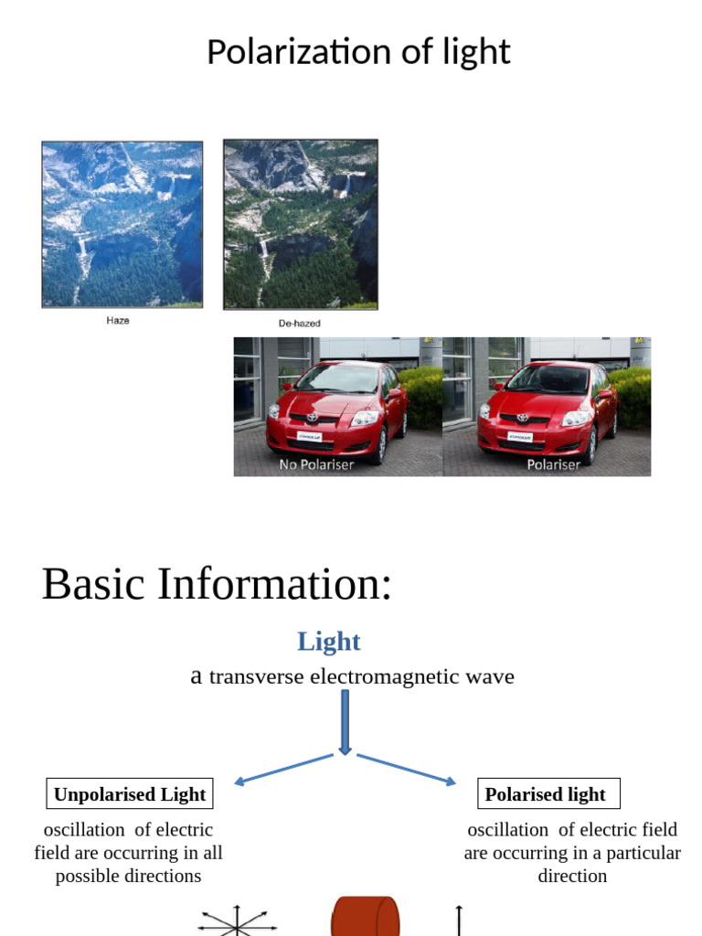 Polarization | PDF | Polarization (Waves) | Optics