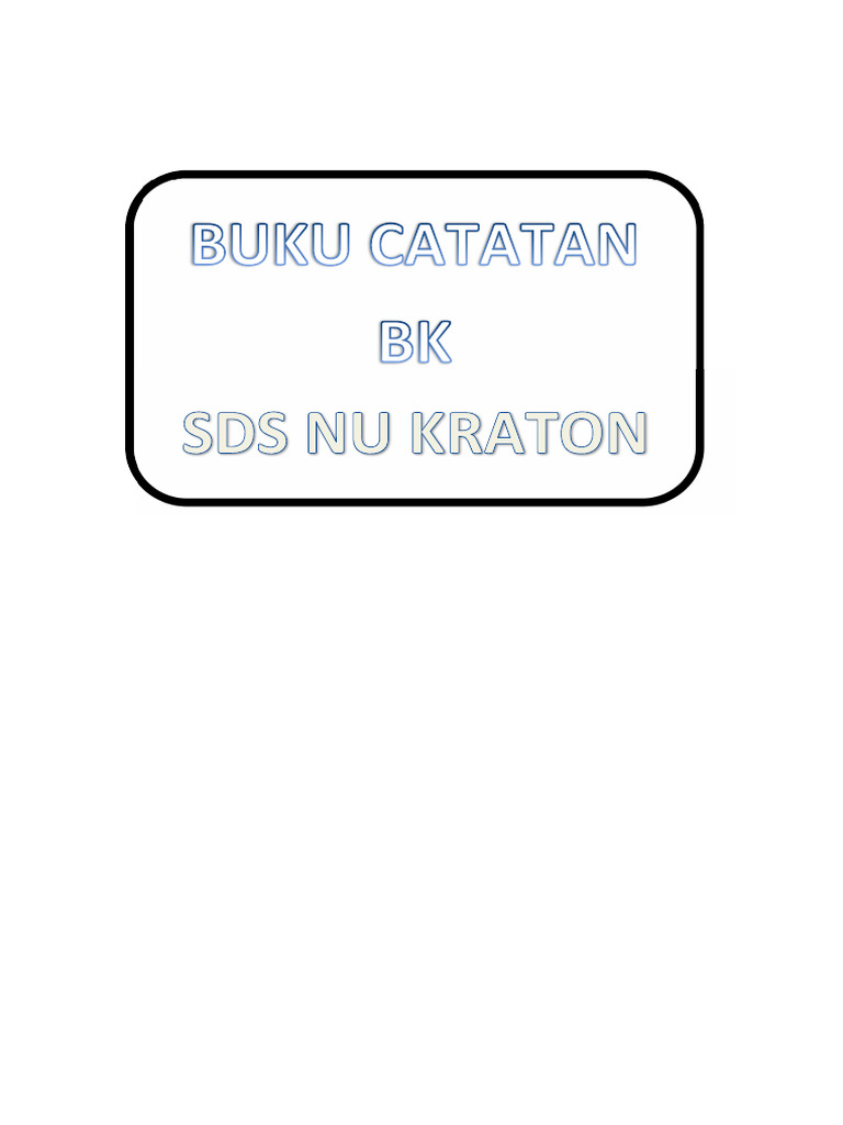 Buku BK | PDF