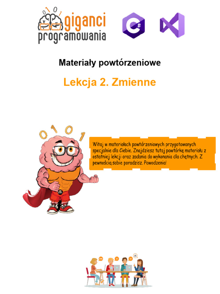 Lekcja 2. Materiały powtórzeniowe | PDF