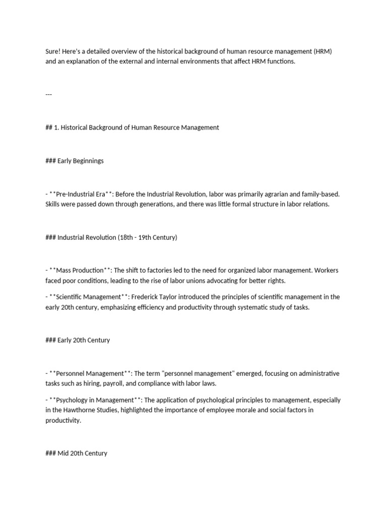 HRM | PDF | Human Resource Management | Employment