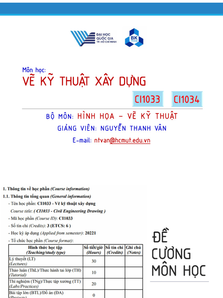 HK242- CI1033 - BUỔI 1 - QUI ĐỊNH MÔN HỌC | PDF