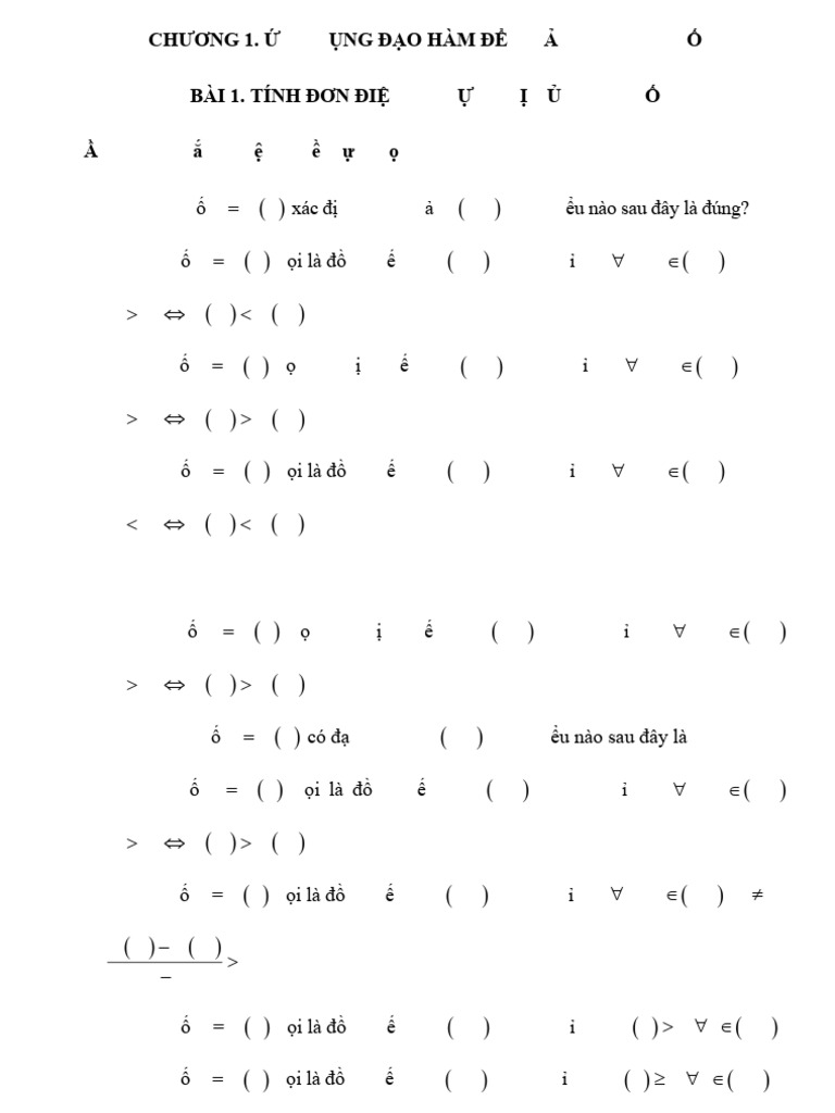 BTTT PDF Chương 1 | PDF