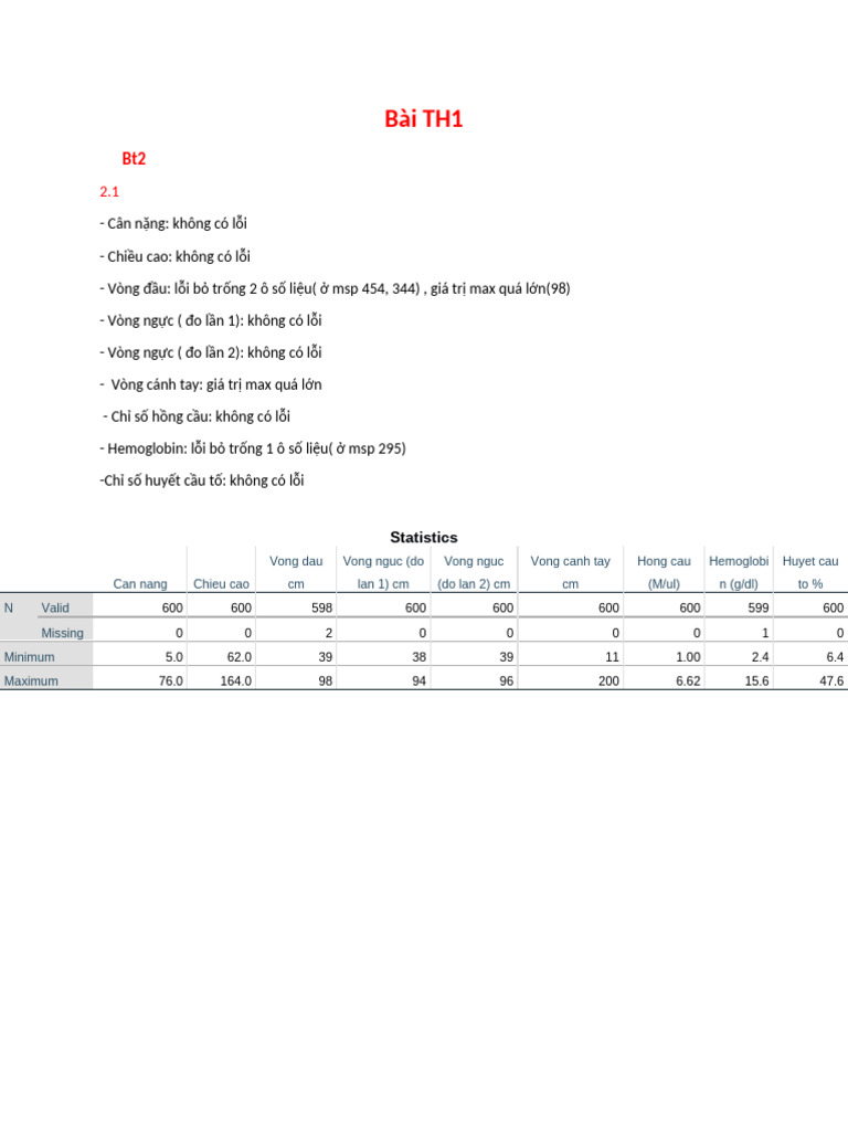 Bài TH1 Nguyễn Thị Vân Trinh | PDF