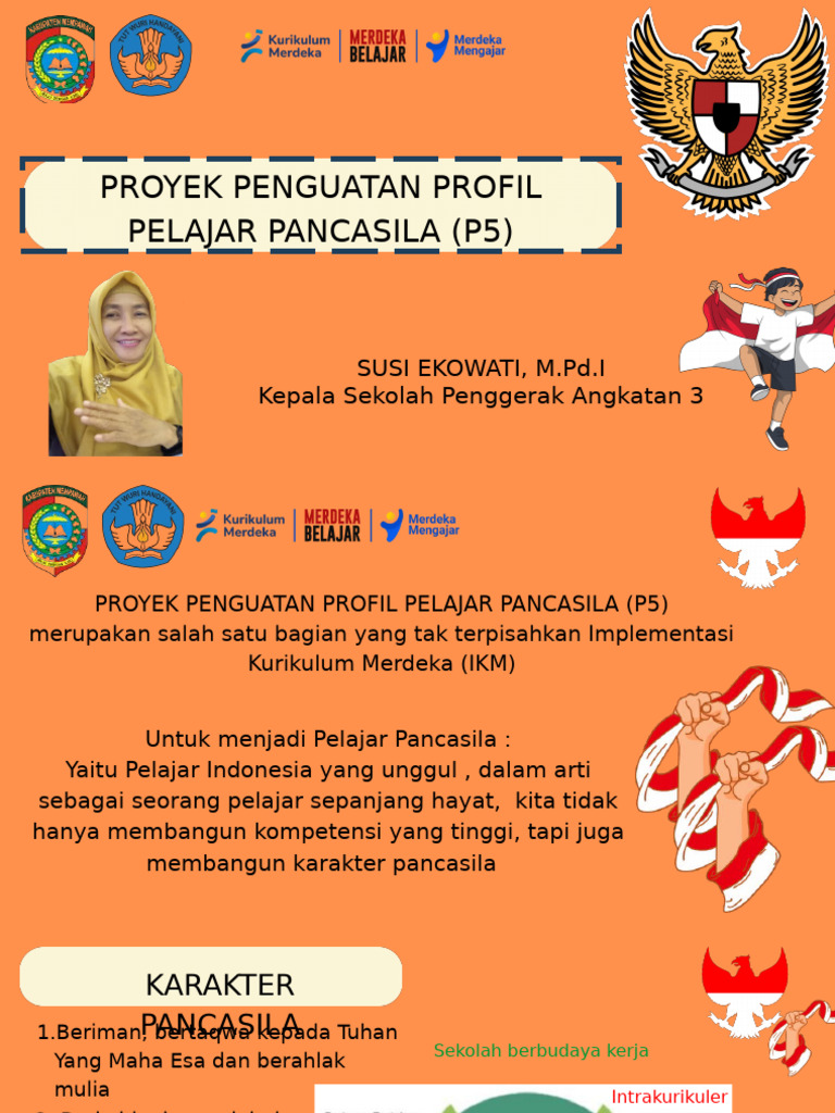 Proyek Penguatan Profil Pelajar Pancasila (P5) | PDF