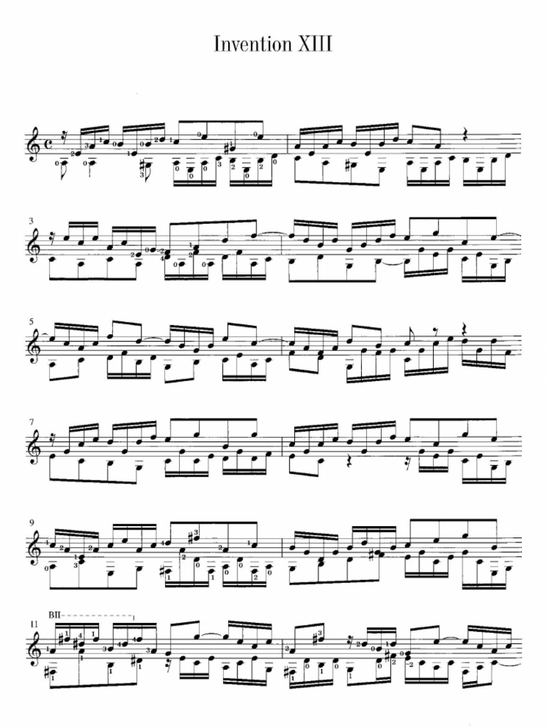 Bach BWV 784 | PDF