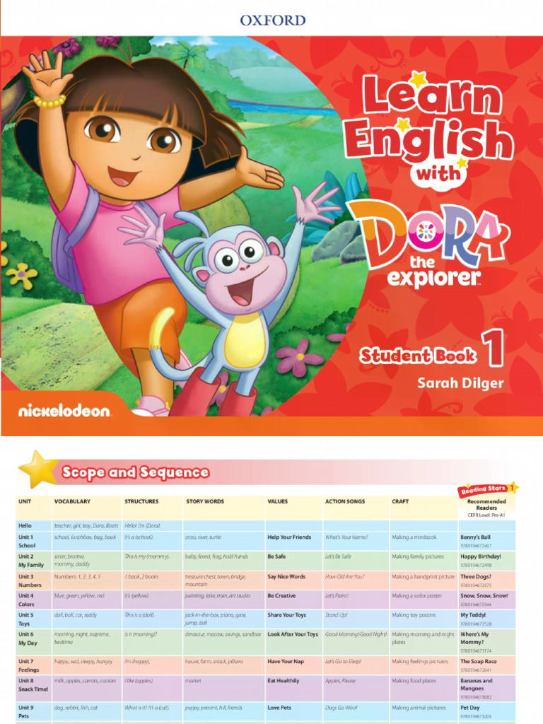 Dora The Explorer 1 Student Book | PDF
