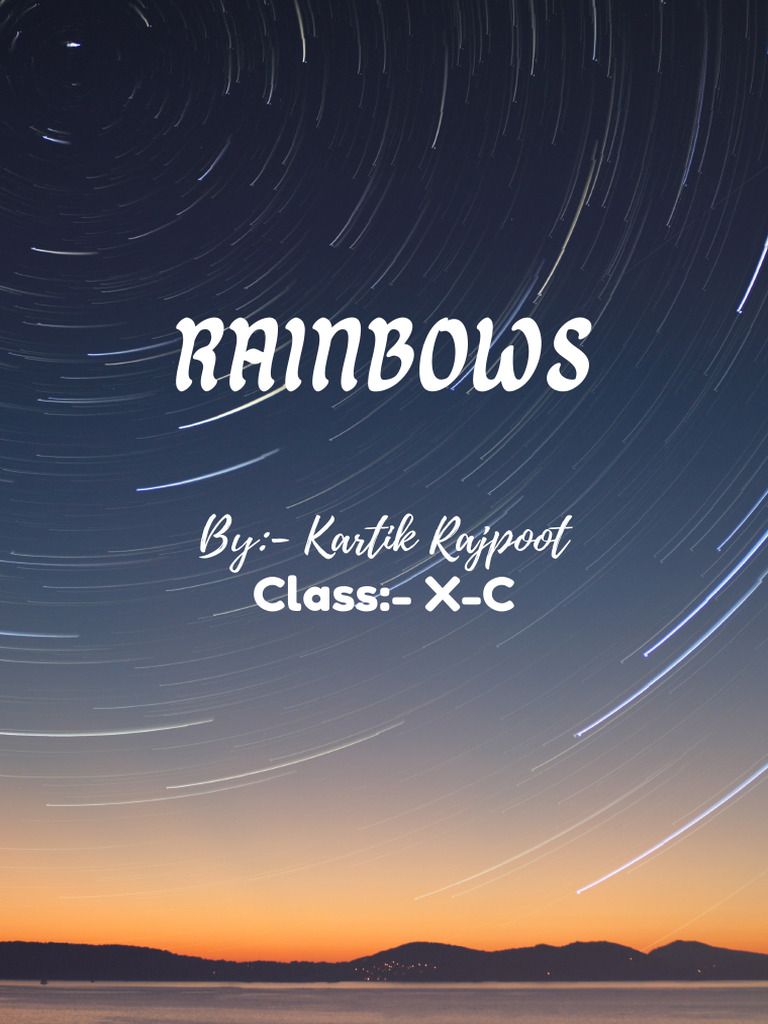 Rainbows | PDF