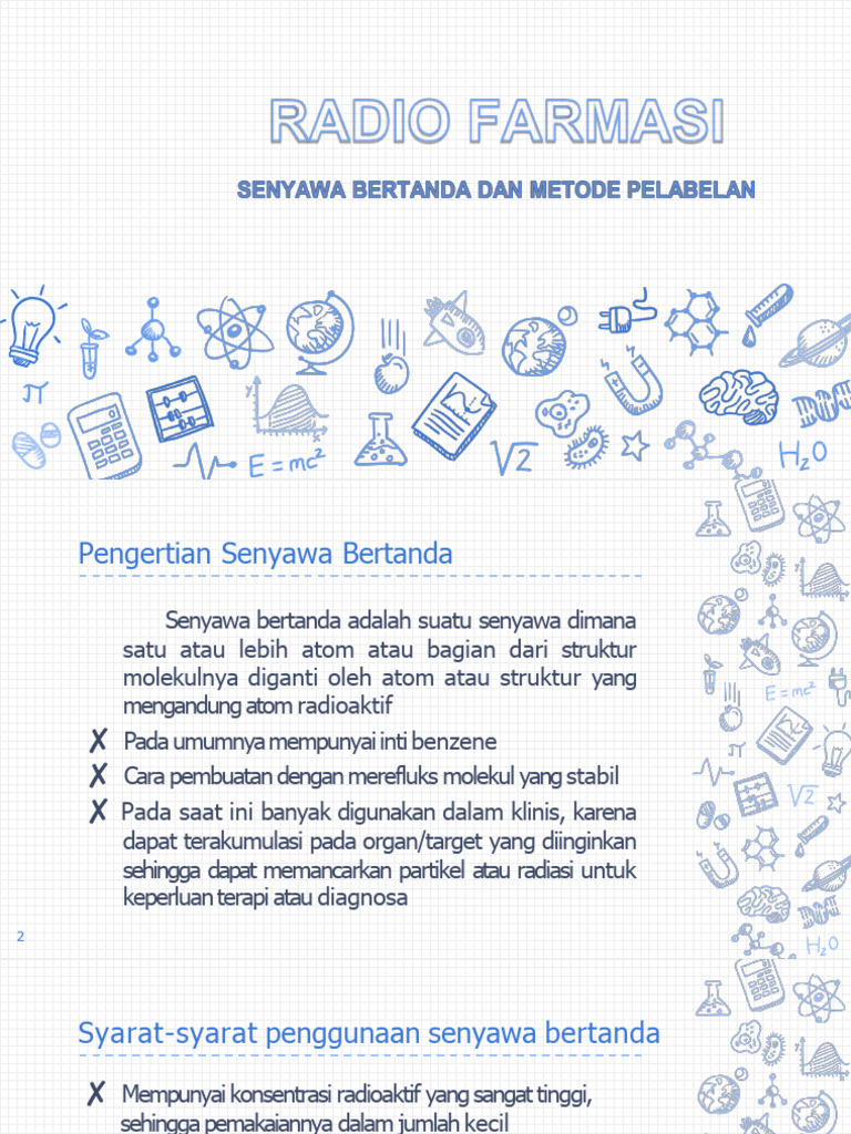 Pengertian dan Aplikasi Senyawa Bertanda | PDF
