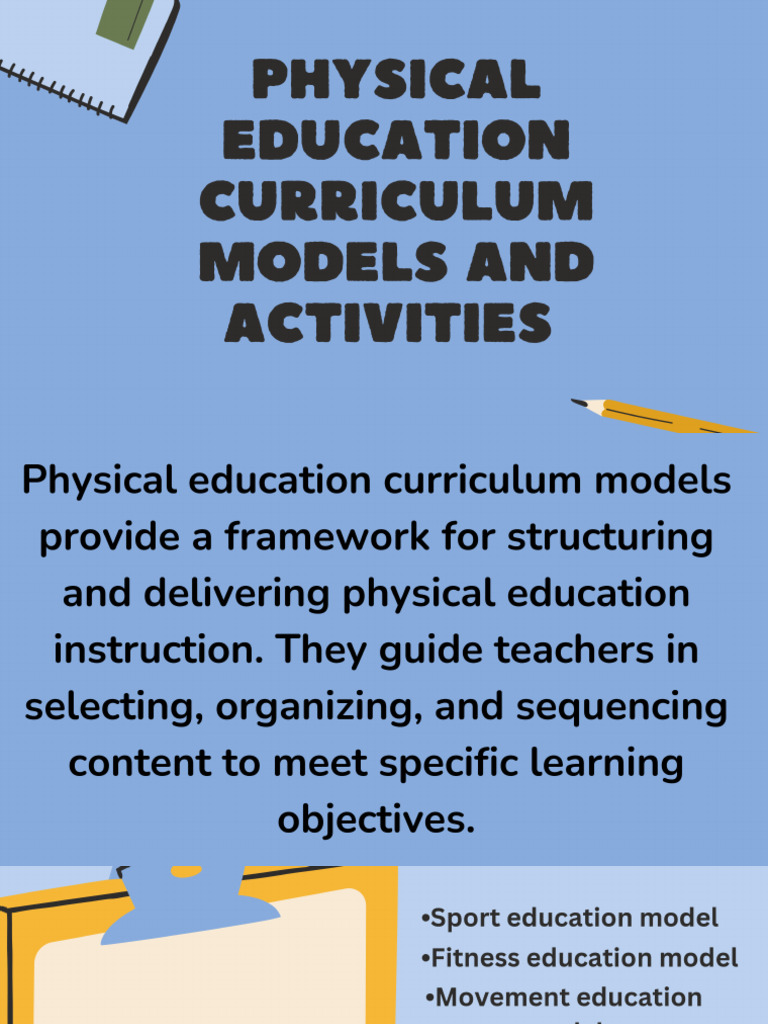 Physical Education Curriculum Models and Activities | PDF