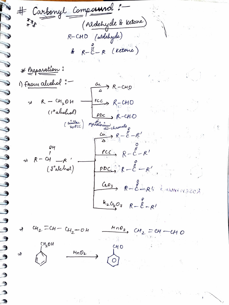 Carbonyl Compound | PDF