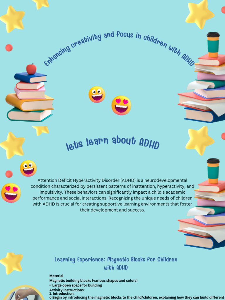 Learning Experience For ADHD | PDF | Attention Deficit Hyperactivity ...
