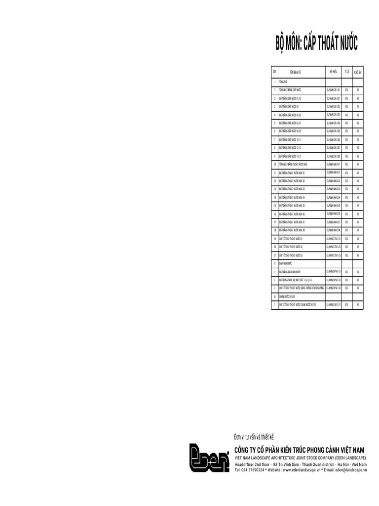 5 Cap Thoat Nuoc | PDF