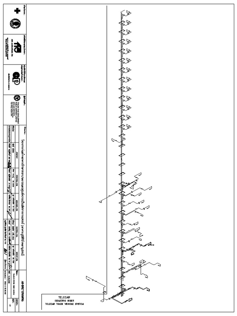 CHULA-A-TE-02-001 Riser Diagram-TE | PDF
