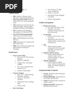 Volleyball Game Rules and Skills Outline | PDF