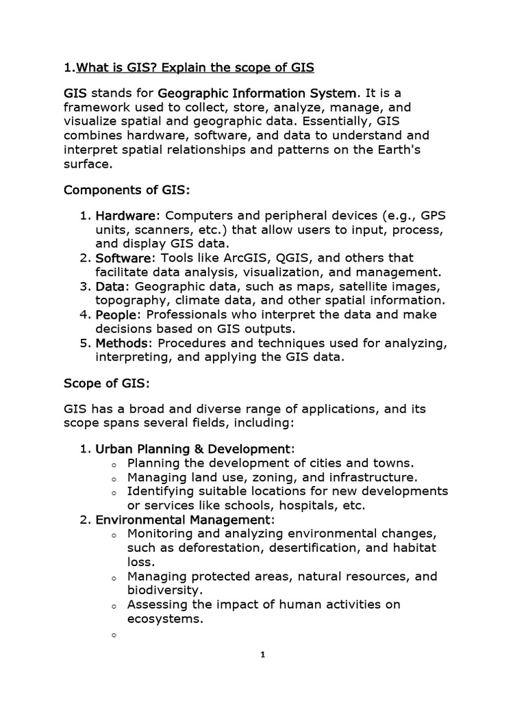 GIS MICRO | PDF | Geographic Information System | Databases