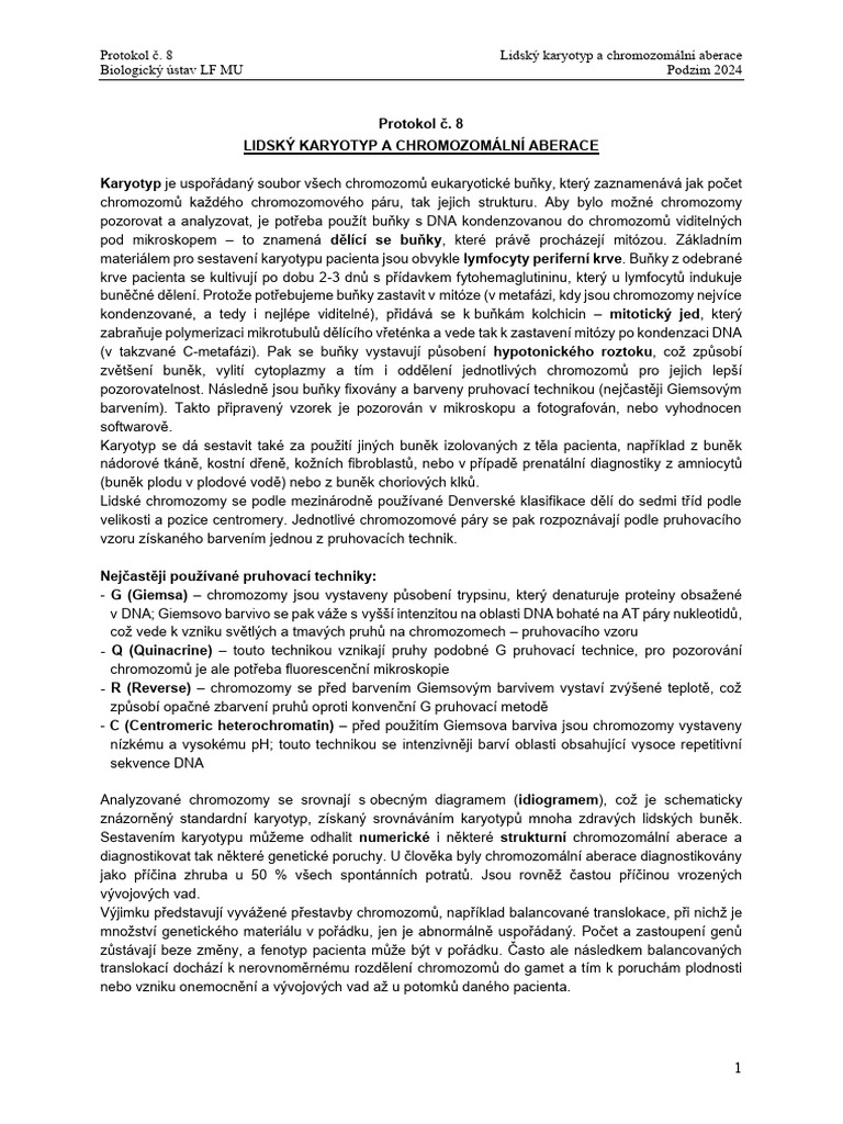 Protokol Bio 8 | PDF