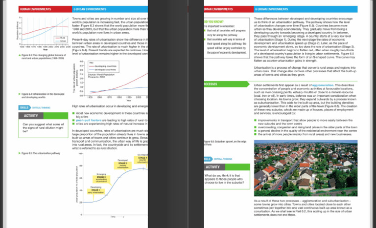 Edexcel International GCSE (9-1) Geography Student Book 37 | PDF