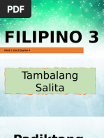 Grade3 Filipino Quarter3 Week1 Tambalang Salita Jinalyn DLP | PDF
