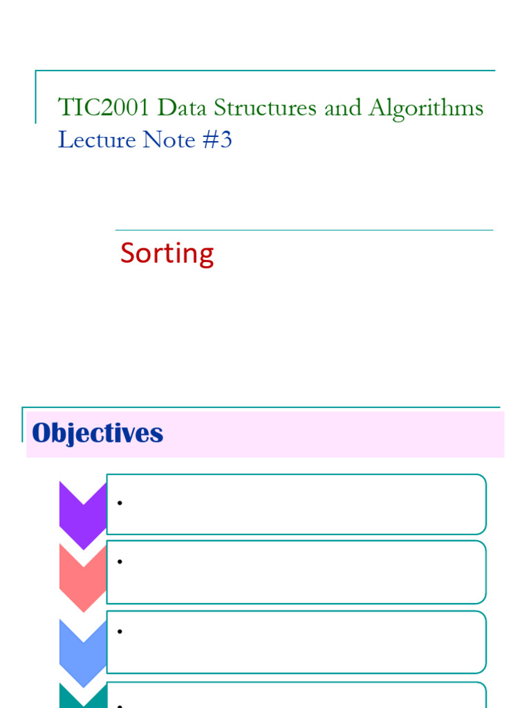 Sorting Algorithms Overview in C++ | PDF | Computing | Algorithms And Data Structures