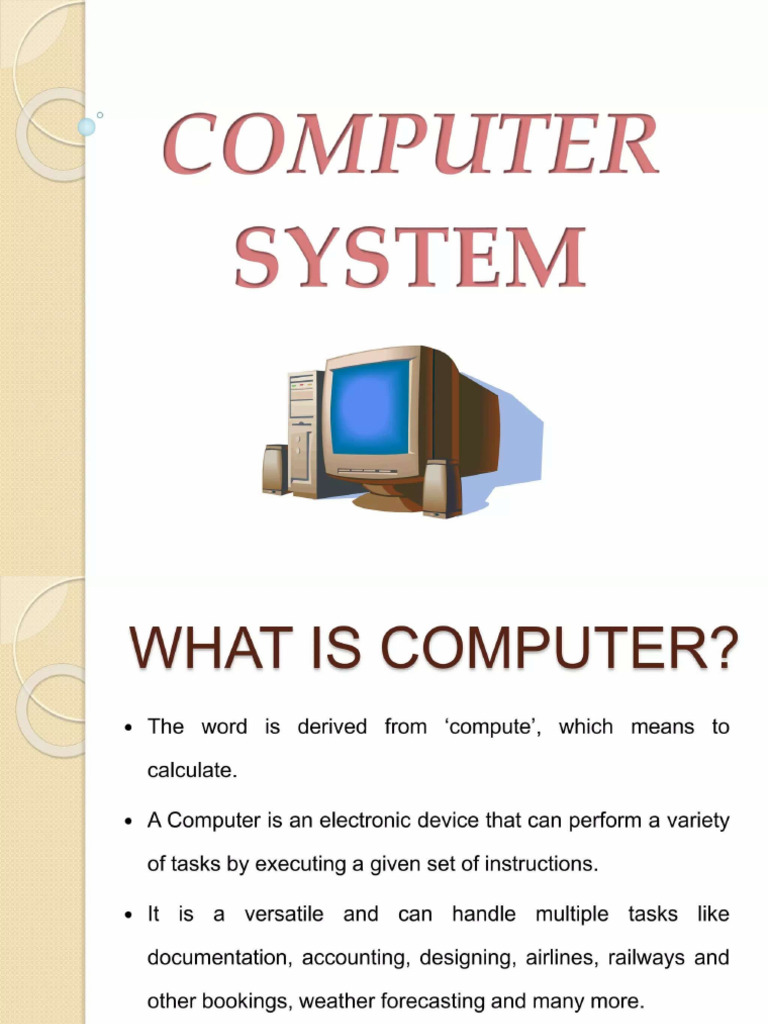 Computer System | PDF