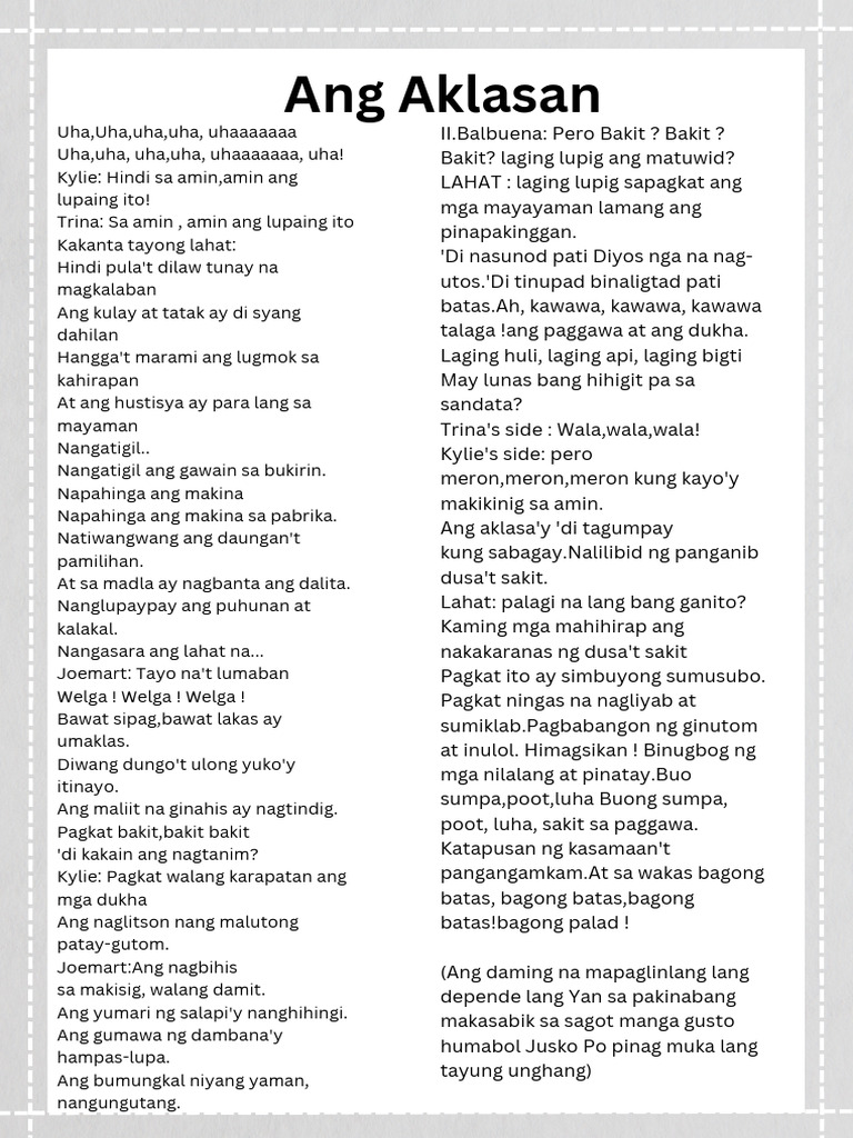 AKLASAN | PDF