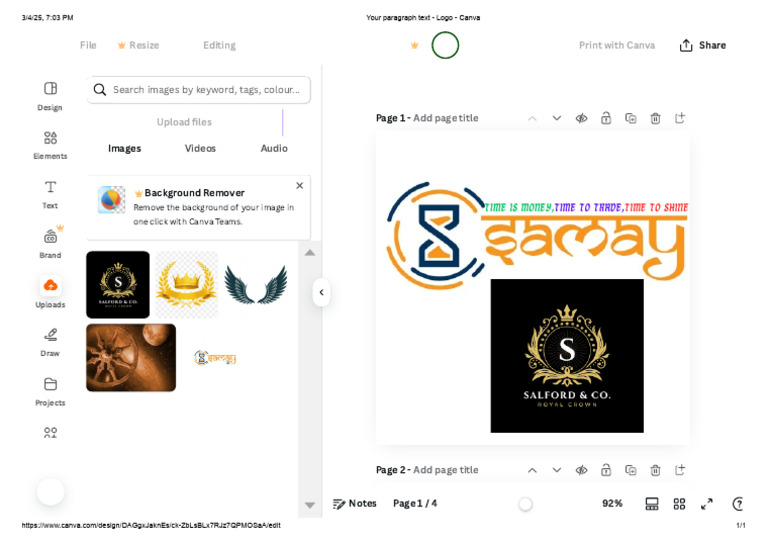 Your Paragraph Text - Logo - Canva | PDF