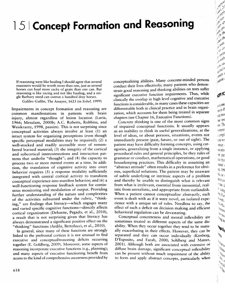 Understanding Conceptual Reasoning | PDF