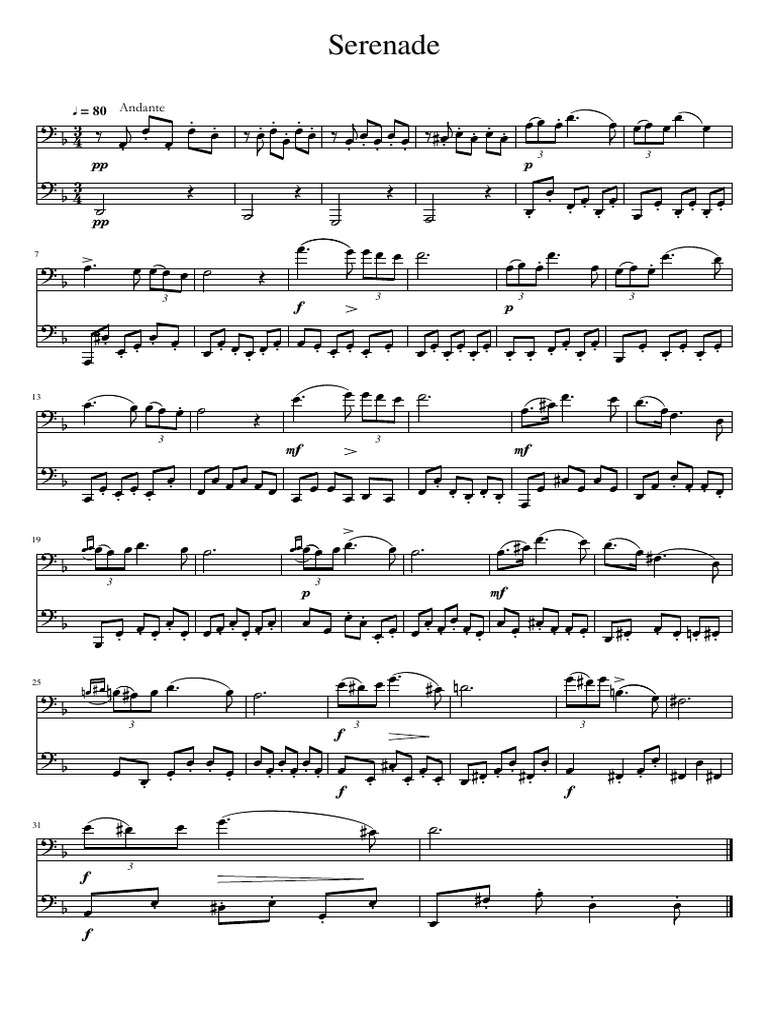 Serenade | PDF