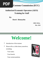 Safe Framework of Standards | PDF | Customs | Risk Management