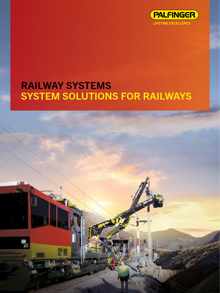 Palfinger Railway System Solutions en | PDF | Crane (Machine) | Rail ...