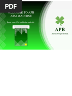 ATM Flowchart | PDF | Personal Identification Number | Automated Teller ...