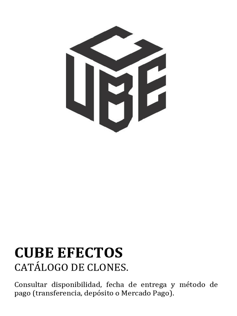 Cube-Efectos Clones | PDF | Ingeniería de audio | Electrónica