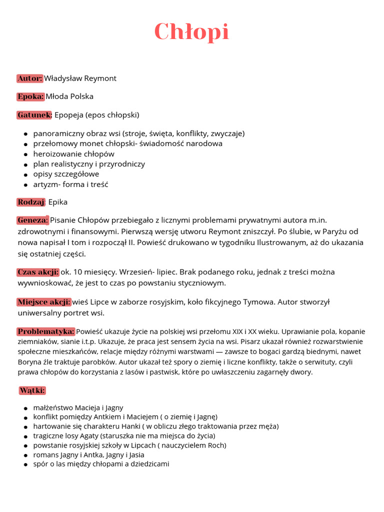 CHŁOPI | PDF