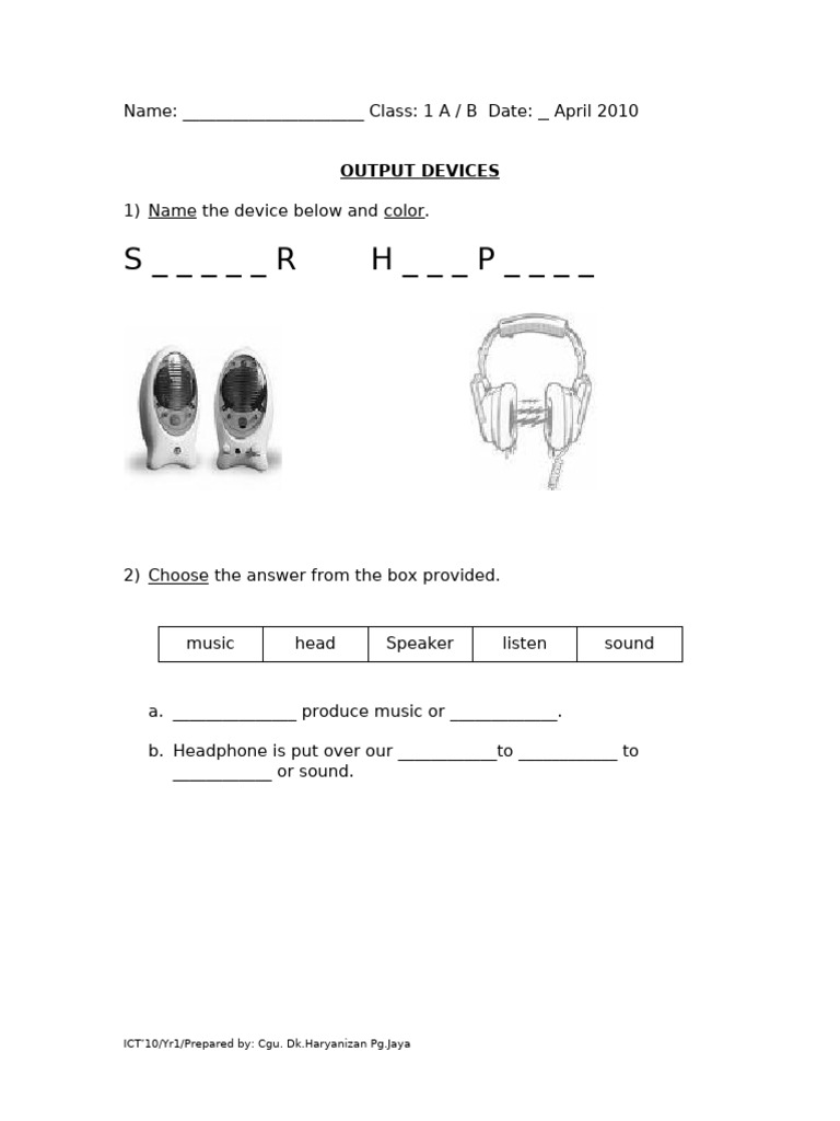 Speaker Headphone | PDF